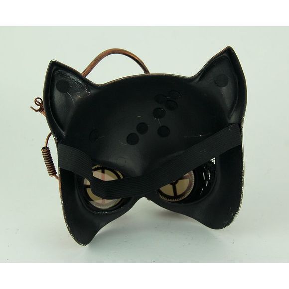 KBW | Accessories | Copper Robot Kitty Steampunk Cat Face Costume Mask ...